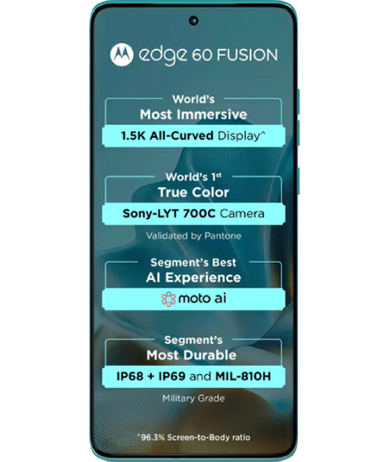 Motorola Edge 60 Fusion Price, Specifications and Offers
